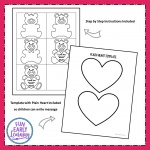 I Love You ‘Beary’ Much! – Valentine’s Day Craft – Fun Early Learning