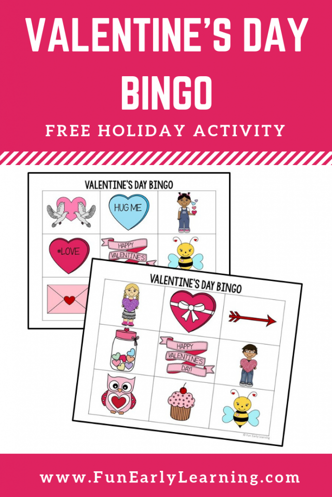 Valentine’s Day Bingo – Fun Early Learning