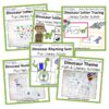 Dinosaur Theme Bundle – Literacy, Math and Craft Activities – Fun Early ...