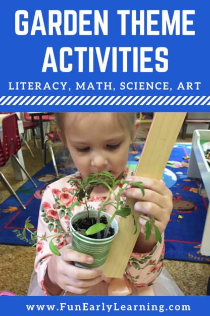 Garden Theme – Math, Literacy, Science and Craft Activities – Fun Early ...