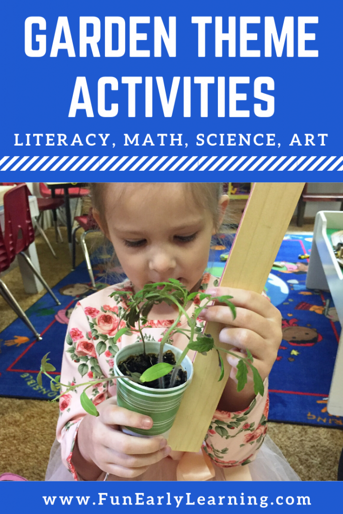 Garden Theme – Math, Literacy, Science and Craft Activities – Fun Early ...