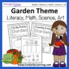Garden Theme – Math, Literacy, Science and Craft Activities – Fun Early ...