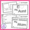 Mother’s Day Craft – Editable All About Mom Book – Fun Early Learning