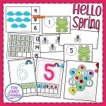 Spring Literacy and Math Centers – Fun Early Learning
