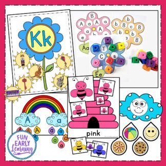 Spring Literacy and Math Centers – Fun Early Learning