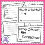 Mother’s Day Craft – Editable All About Mom Book – Fun Early Learning