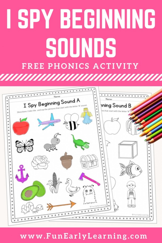 I Spy Beginning Sounds – Fun Early Learning
