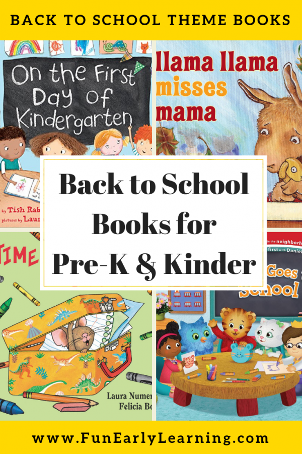 Favorite Back to School Books for Preschool and Kindergarten – Fun ...