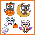 Halloween Crafts and Writing Activities Bundle – Fun Early Learning