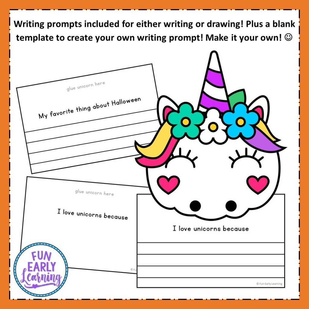 Halloween Crafts and Writing Activities Bundle – Fun Early Learning