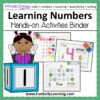Learning Numbers Hands-on Activities Binder – Fun Early Learning