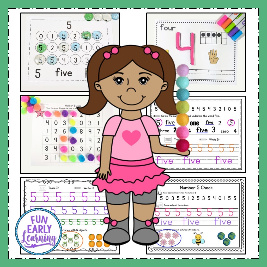 Learning Numbers Hands-on Activities Binder – Fun Early Learning