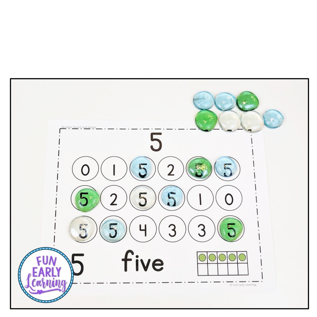 Number Search and Match – Fun Early Learning