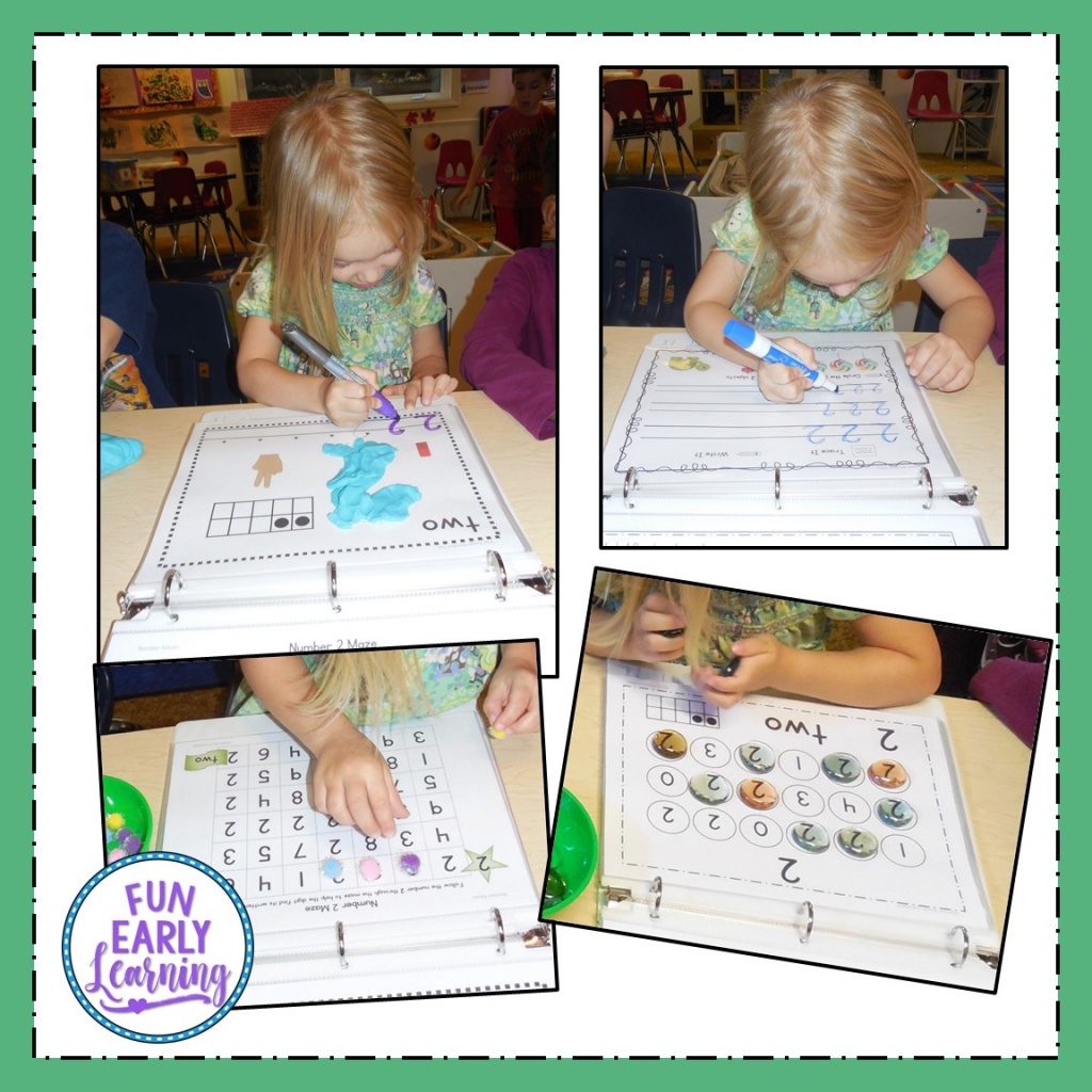 Learning Numbers Hands-on Activities Binder – Fun Early Learning