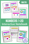Interactive Notebook Numbers 1-20 – Fun Early Learning
