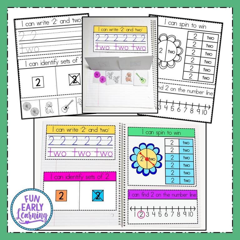 Interactive Notebook Numbers 1-20 – Fun Early Learning