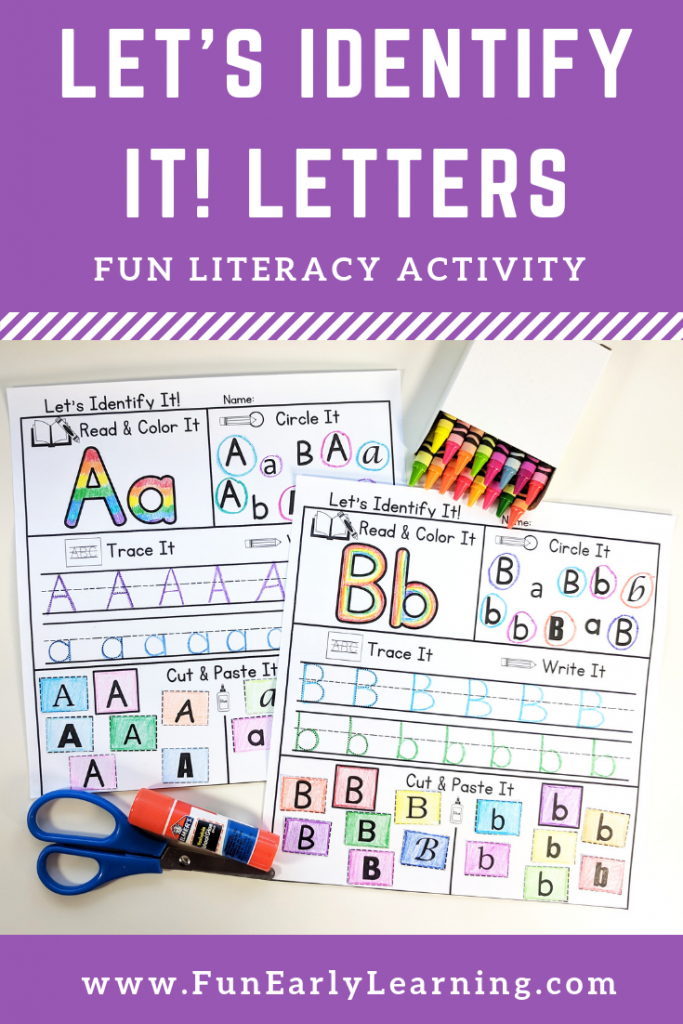 Let’s Identify It Letter Recognition – Fun Early Learning