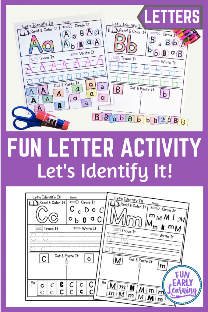 Let’s Identify It Letter Recognition – Fun Early Learning