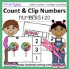Match and Clip Bundle for Letters, Numbers, Shapes & Colors – Fun Early ...