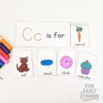 Worksheet for Beginning Sounds – Alphabet Flip Books – Fun Early Learning