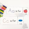 Worksheet for Beginning Sounds – Alphabet Flip Books – Fun Early Learning