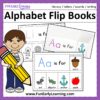 Worksheet for Beginning Sounds – Alphabet Flip Books – Fun Early Learning