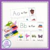 Worksheet for Beginning Sounds – Alphabet Flip Books – Fun Early Learning