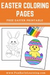 Easter Coloring Pages – Fun Early Learning