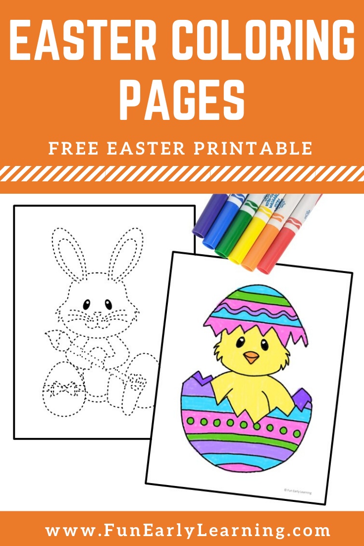 Easter Coloring Pages – Fun Early Learning