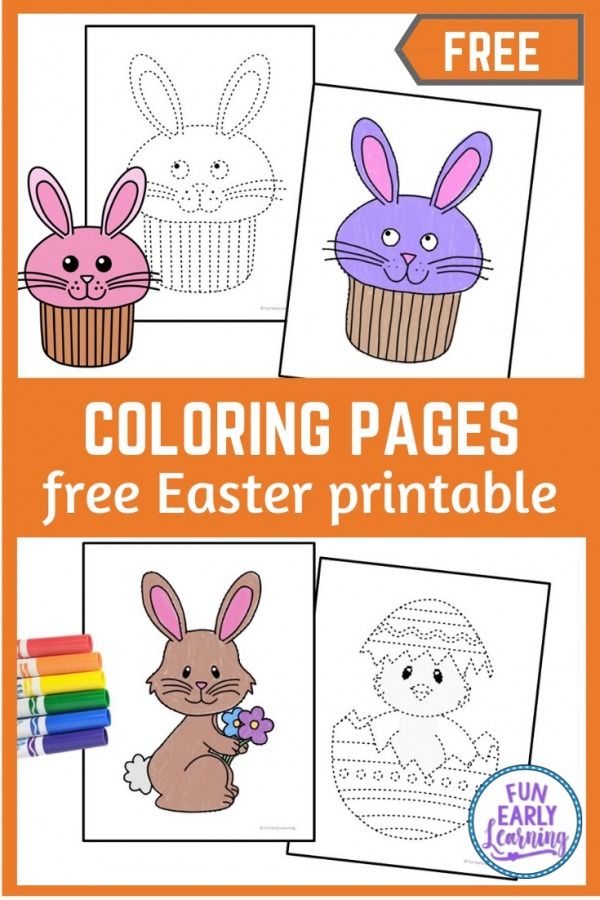 Easter Coloring Pages – Fun Early Learning
