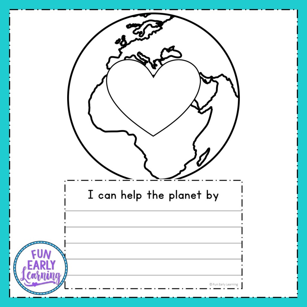 Earth Day Crafts and Writing Prompts – Fun Early Learning