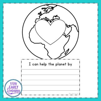 Earth Day Crafts and Writing Prompts – Fun Early Learning