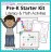 PreK Starter Kit Mega Bundle (letters, numbers, writing, shapes, colors ...