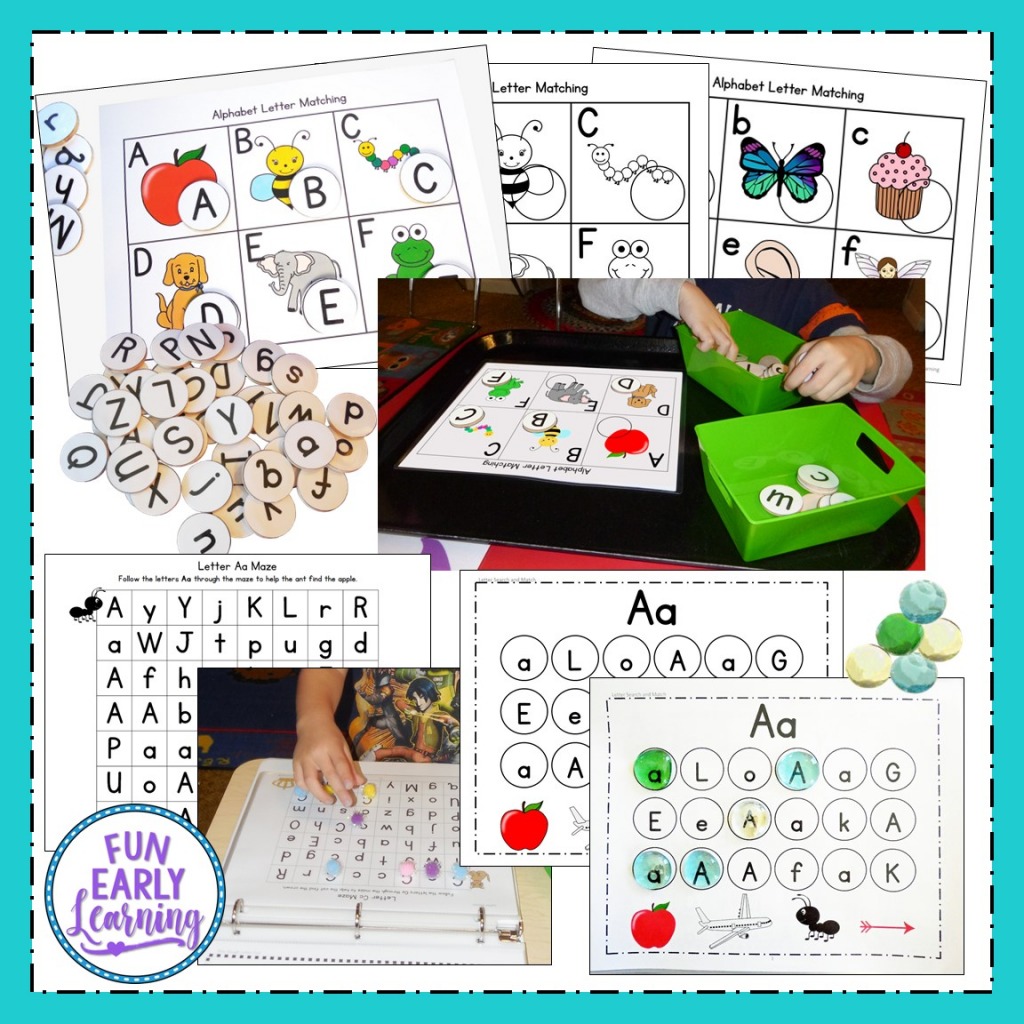 PreK Starter Kit Mega Bundle (letters, numbers, writing, shapes, colors ...