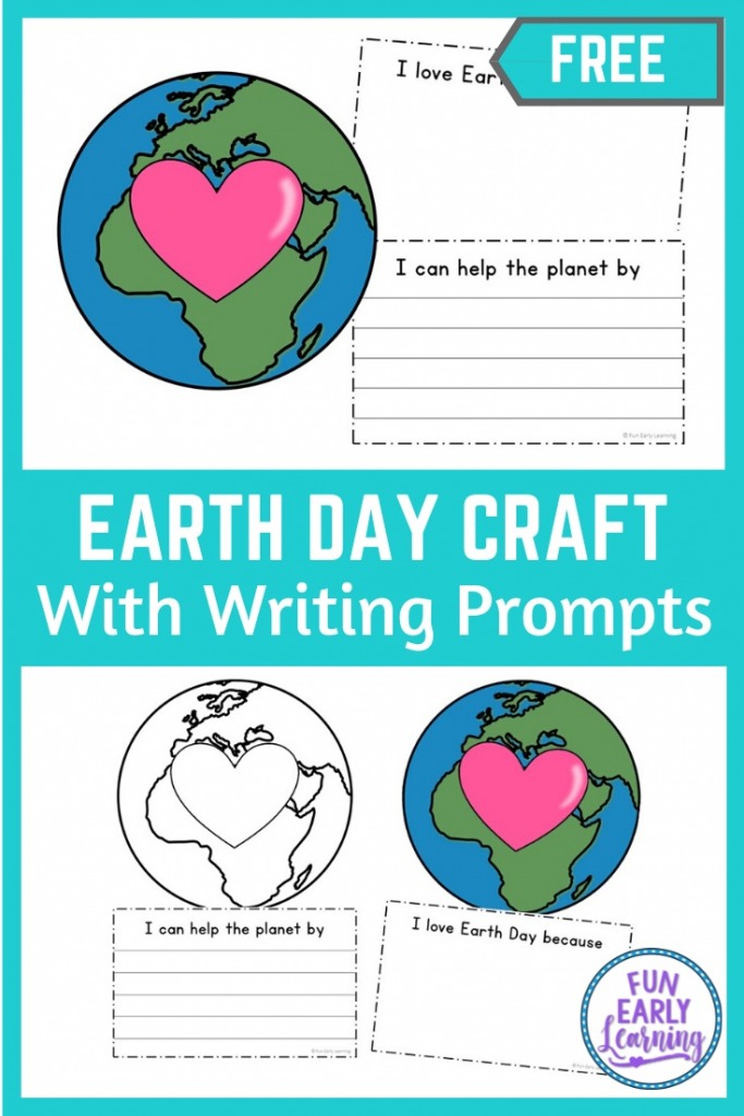 Earth Day Crafts and Writing Prompts – Fun Early Learning