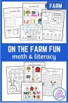 On the Farm Activities for Preschool and Kindergarten – Fun Early Learning