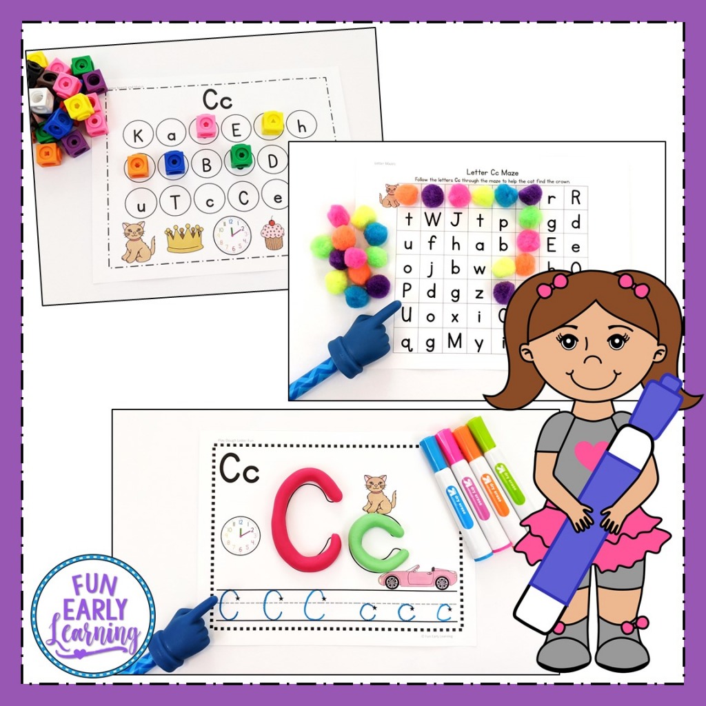 Letter Activities for Preschoolers and Kindergarten – Learning Letters ...