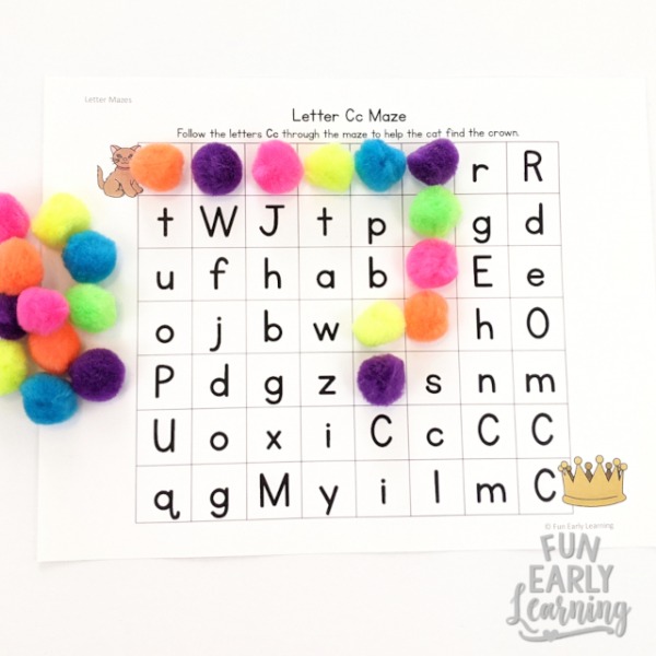 Letter Activities for Preschoolers and Kindergarten – Learning Letters ...