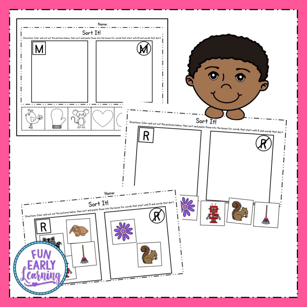 Sort It! Letter-Sound Correspondence – Fun Early Learning