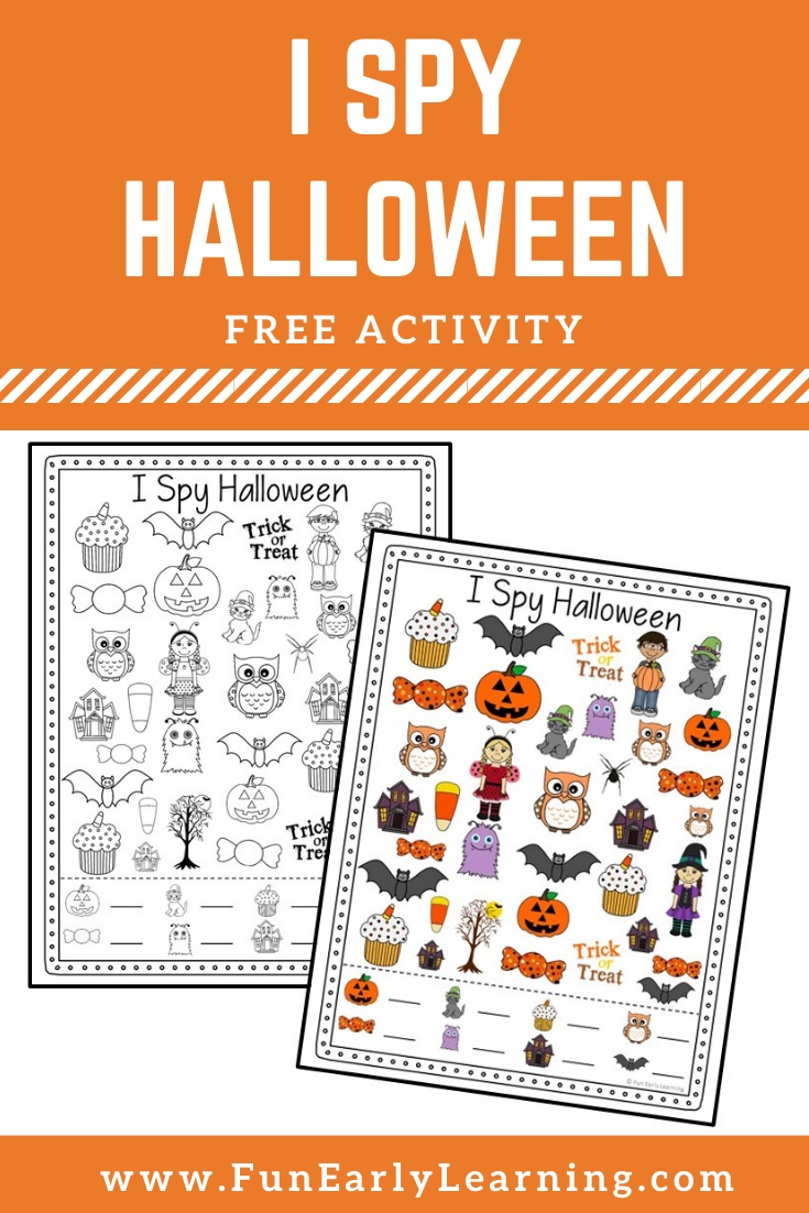 I Spy Halloween – Fun Early Learning