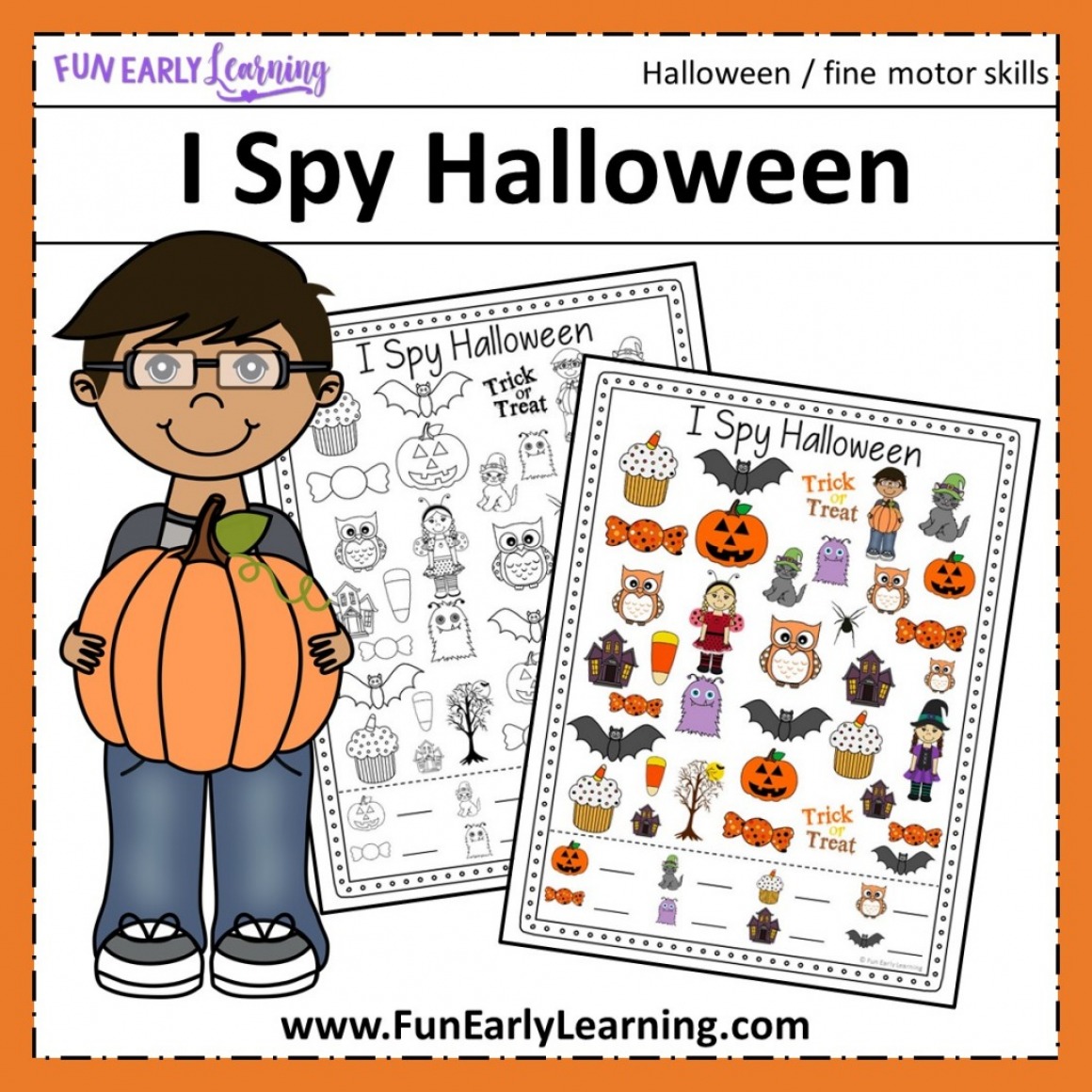 I Spy Halloween – Fun Early Learning