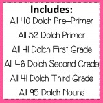 Dolch Sight Word Practice Bundle – Fun Early Learning