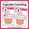 Cupcake Counting with Ten Frames Free Printable – Fun Early Learning