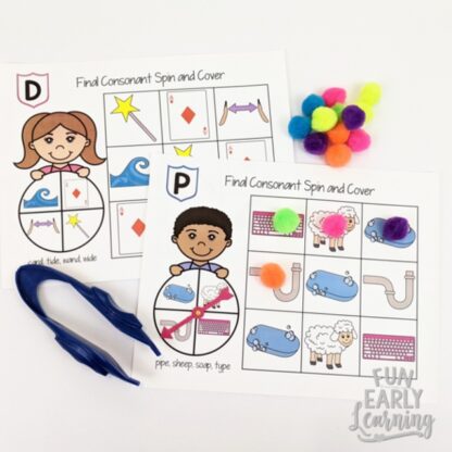 Final Consonant Deletion Bundle Minimal Pairs, Activities, Worksheets ...