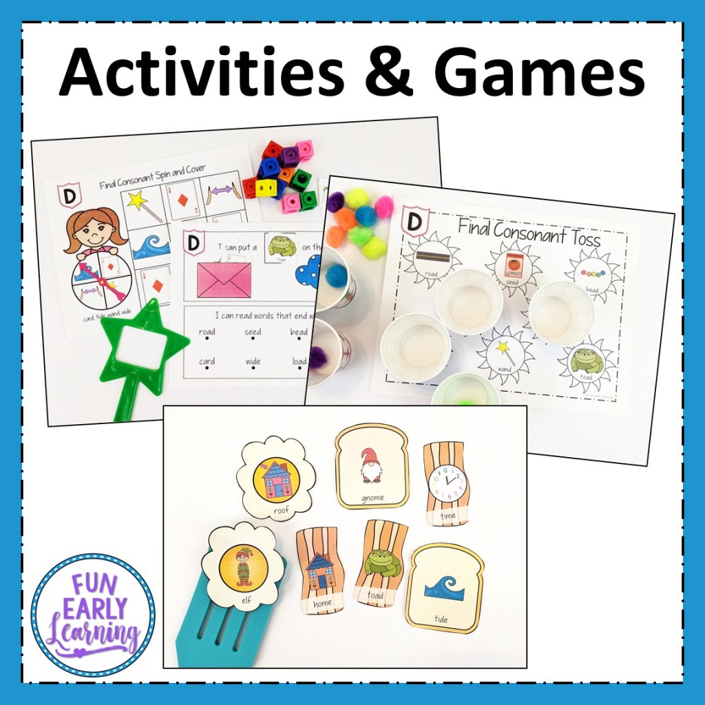 Final Consonant Deletion Bundle Minimal Pairs, Activities, Worksheets ...