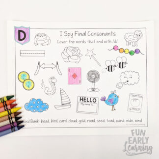 Final Consonant Deletion Bundle Minimal Pairs, Activities, Worksheets ...