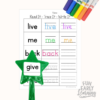 Read It – Trace It – Write It – Fry’s Second 100 Sight Words – Fun ...