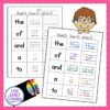 Read It – Trace It – Write It – Fry’s First 100 Sight Words – Fun Early ...