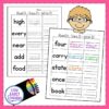 Read It – Trace It – Write It – Fry’s Third 100 Sight Words – Fun Early ...