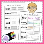 Read It – Trace It – Write It – Fry’s Third 100 Sight Words – Fun Early ...